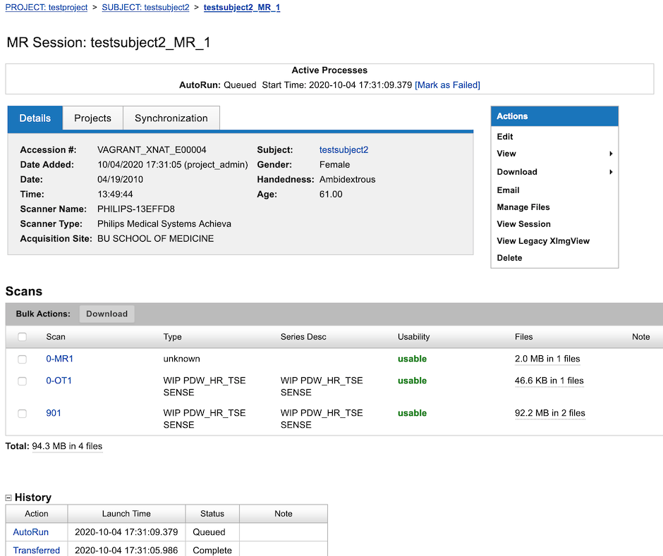 Using XNAT - XNAT User Docs