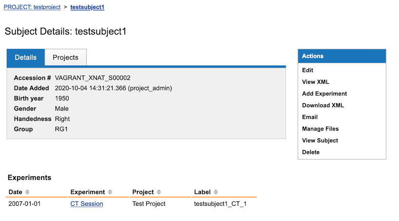 Using XNAT - XNAT User Docs